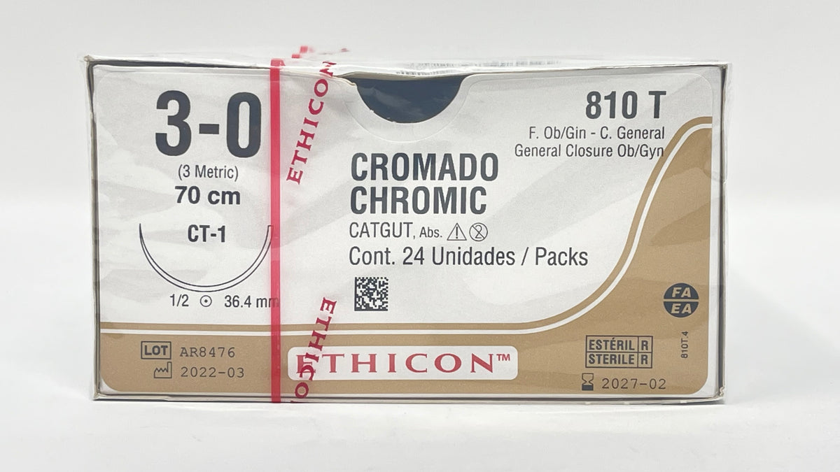 CATGUT CROMICO 3-0 CT-1 810T ETHICON – DICOSA S.A.