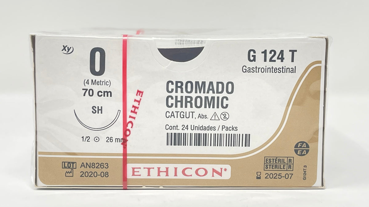 CATGUT CROMICO 0 SH G124T ETHICON – DICOSA S.A.