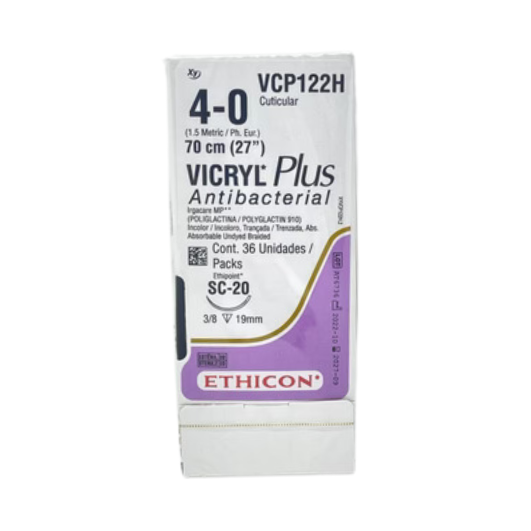 VICRYL PLUS 4-0 SC- 20 XYVCP122H ETHICON – DICOSA S.A.