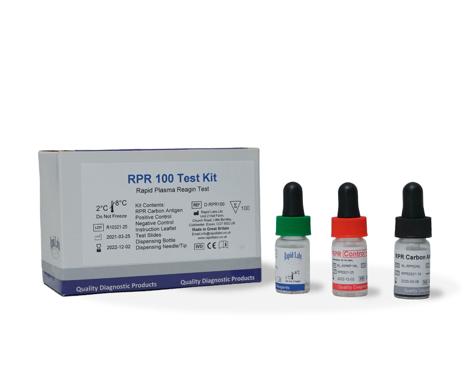 Kit de Prueba RPR Rapid Labs D-RPR100 – DICOSA S.A.